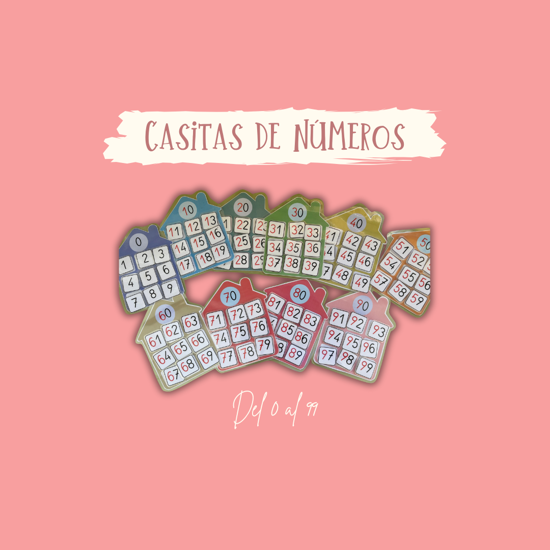 Casitas de las Familias de Números - material de la siguiente ...