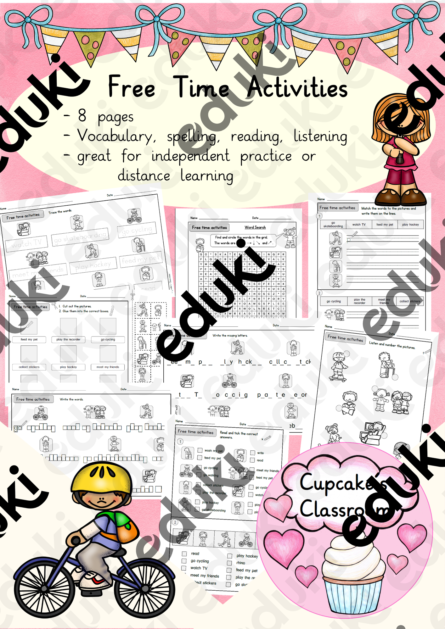 English - free time activities, hobbies - Materiale didattico per la ...