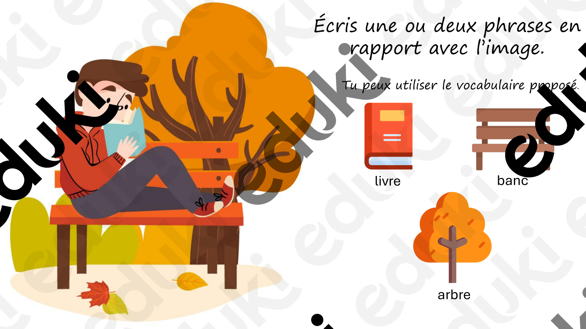 Production d'écrits : faire une phrase - l'automne - Ressource ...