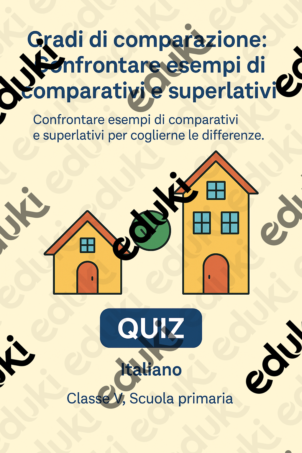 Confrontare esempi di comparativi e superlativi per coglierne le ...