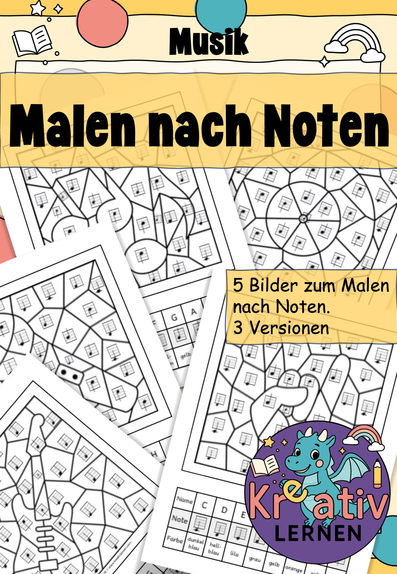 Musik: Malen nach Noten – Unterrichtsmaterial im Fach Musik