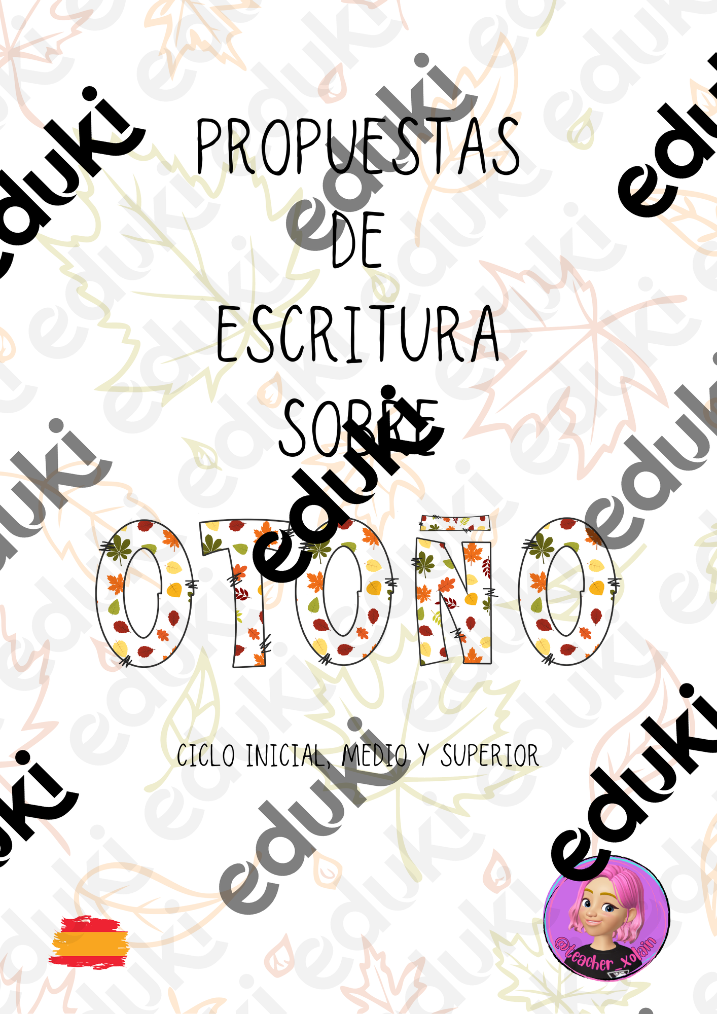 PROPUESTAS DE ESCRITURA SOBRE OTOÑO - material de la siguiente ...