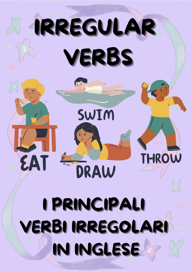 IRREGULAR VERBS: I VERBI IRREGOLARI IN INGLESE - Materiale didattico ...