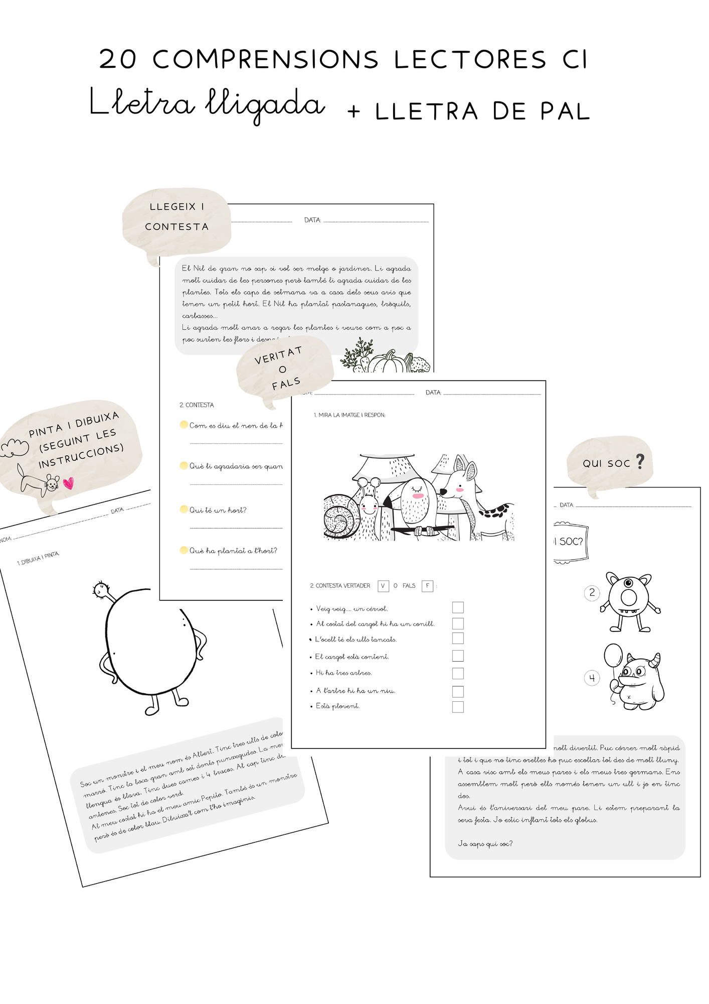 pack materials lecto Cicle inicial - material didáctico de las ...