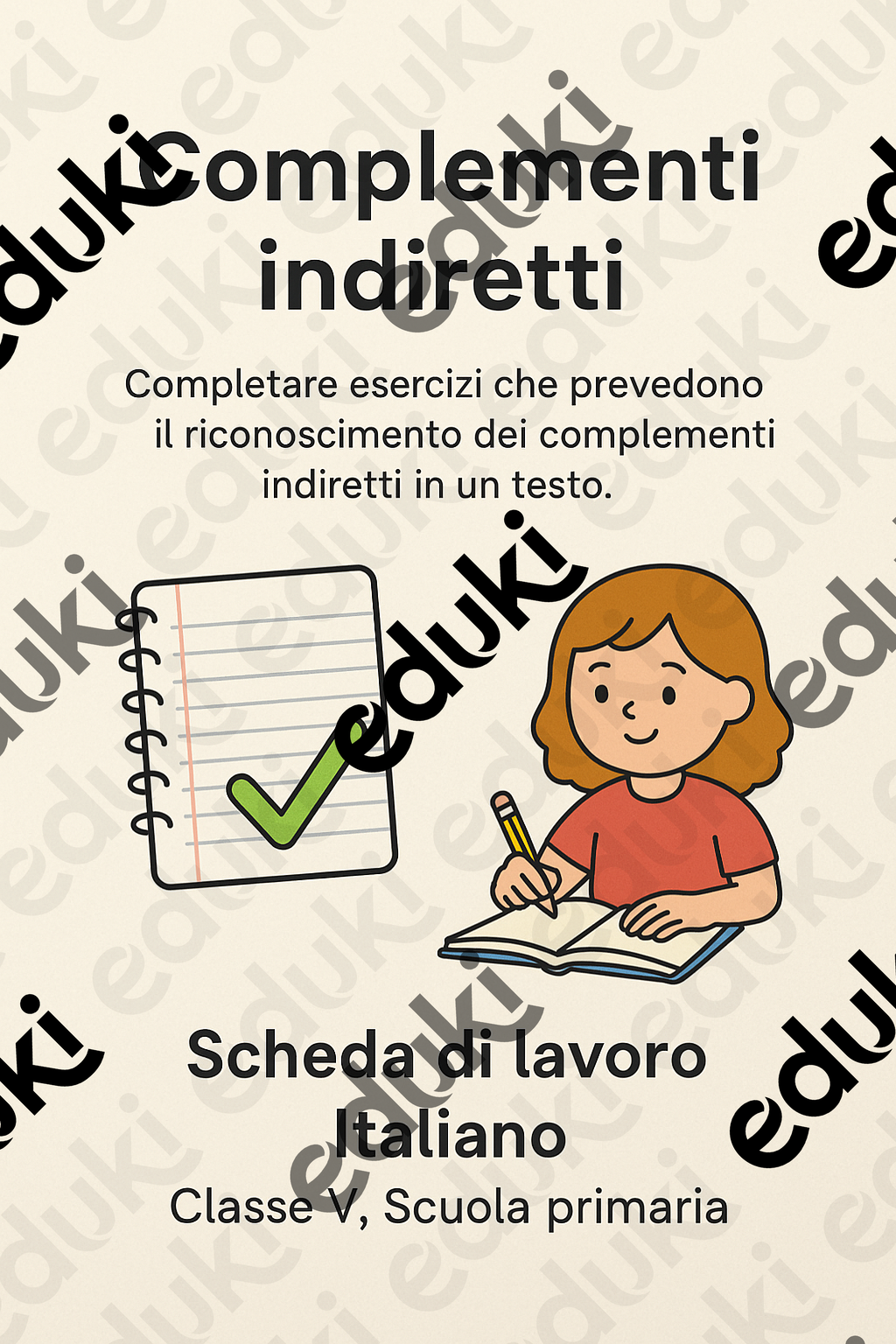 Completare esercizi che prevedono il riconoscimento dei complementi ...