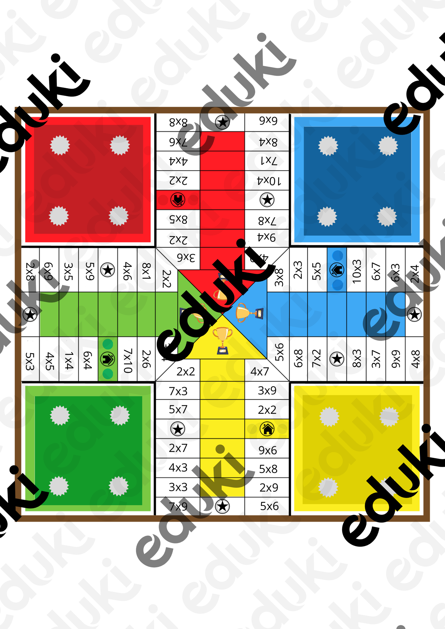 Parchis tablas de multiplicar - material de la siguiente asignatura ...