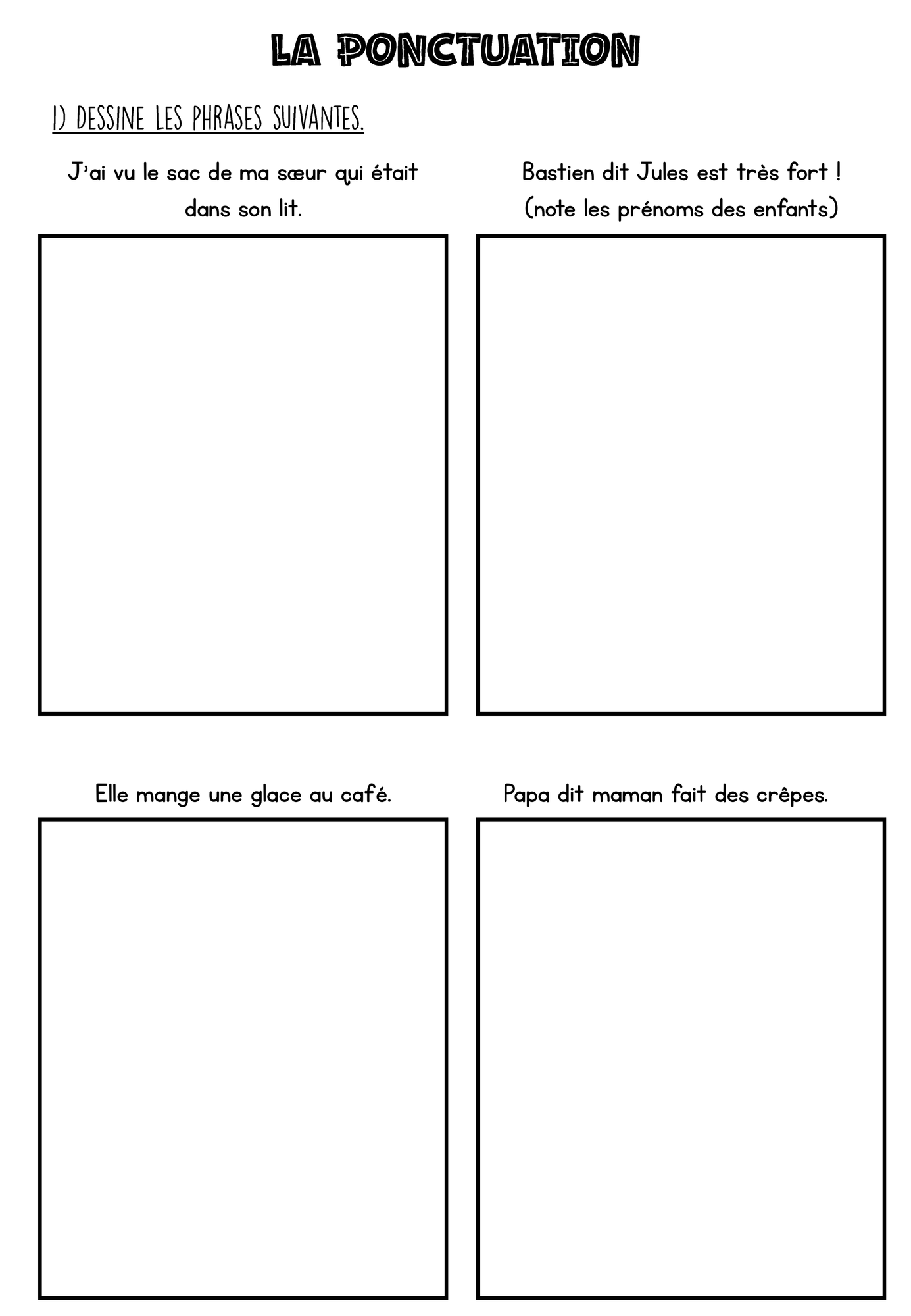 La ponctuation - Ressource pédagogique pour ton cours de Français