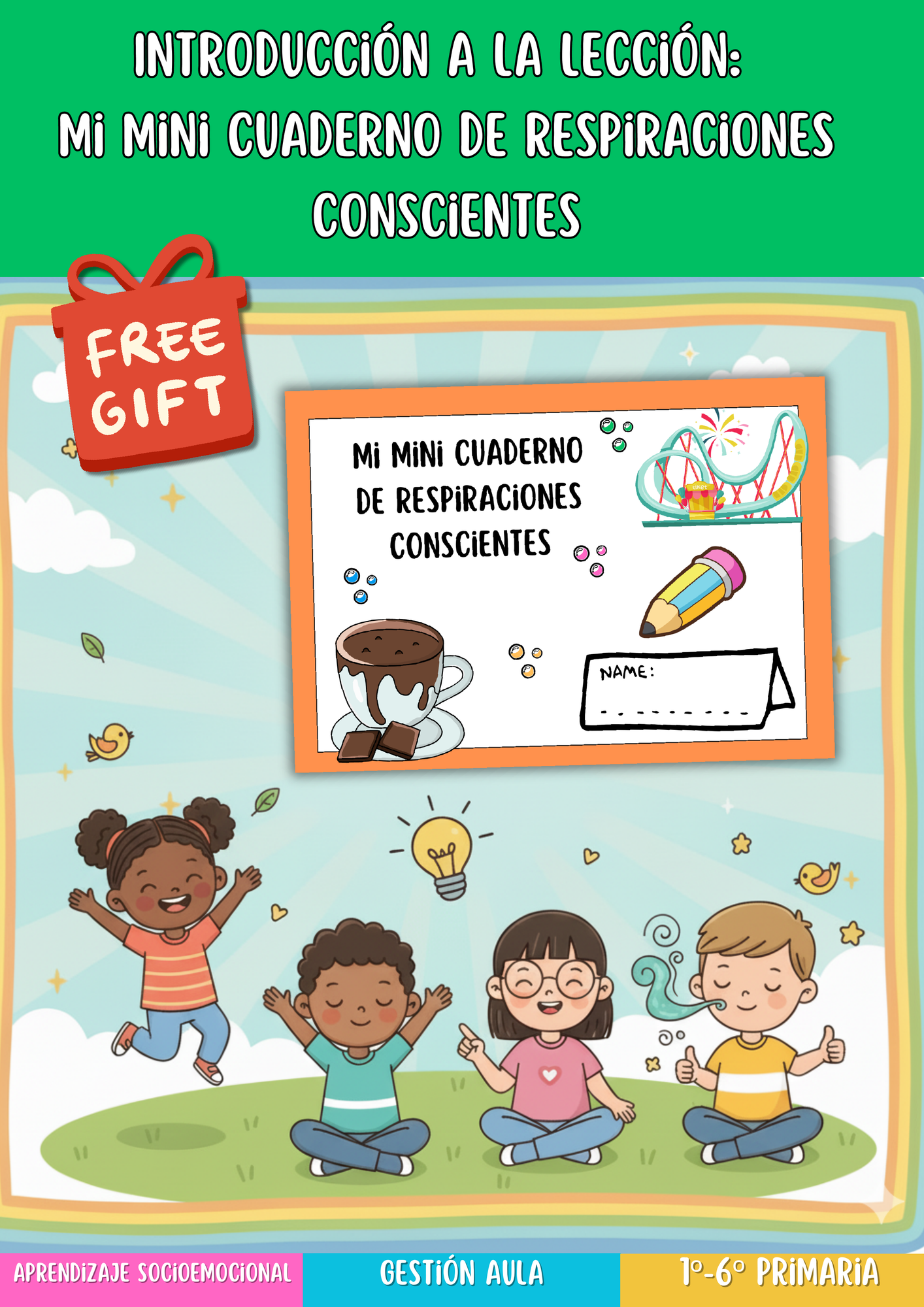 RESPIRACIÓN CONSCIENTE (INTRO GRATUITA) | Mi Mini Cuaderno de ...
