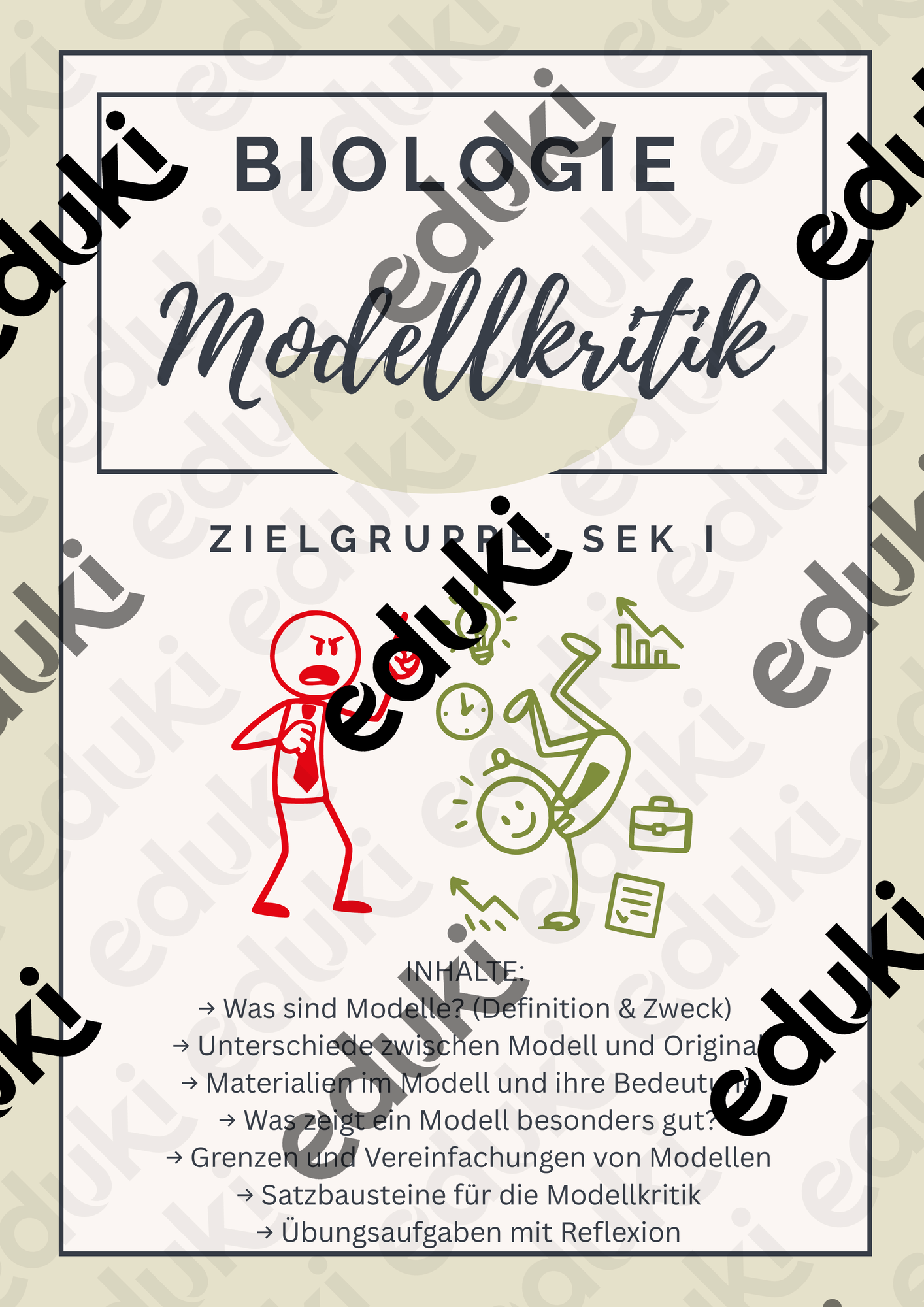 Modellkritik Checkliste + Flippbook / Modell-Wirklichkeitsvergleich ...
