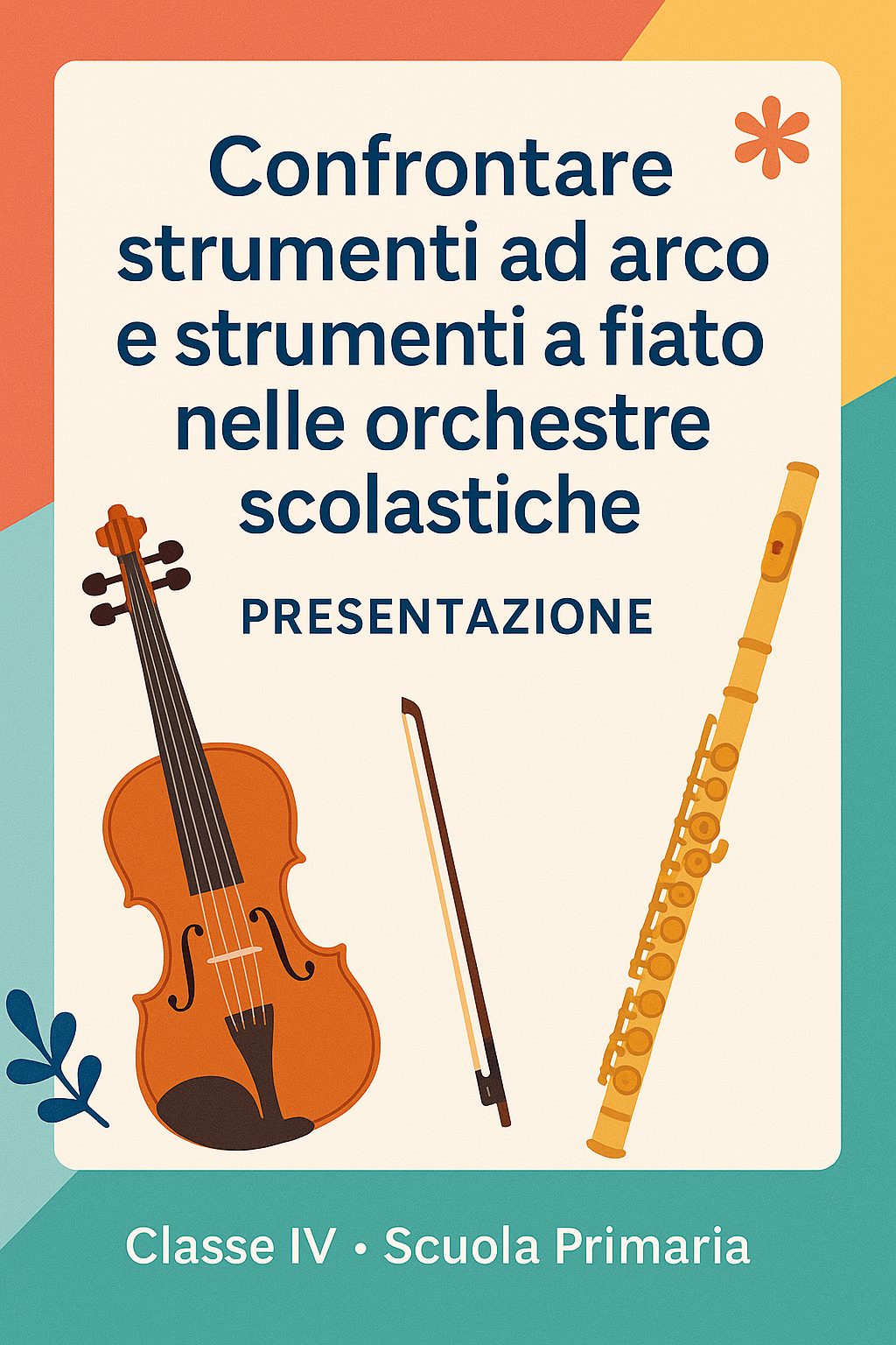 Confrontare strumenti ad arco e strumenti a fiato nelle orchestre ...