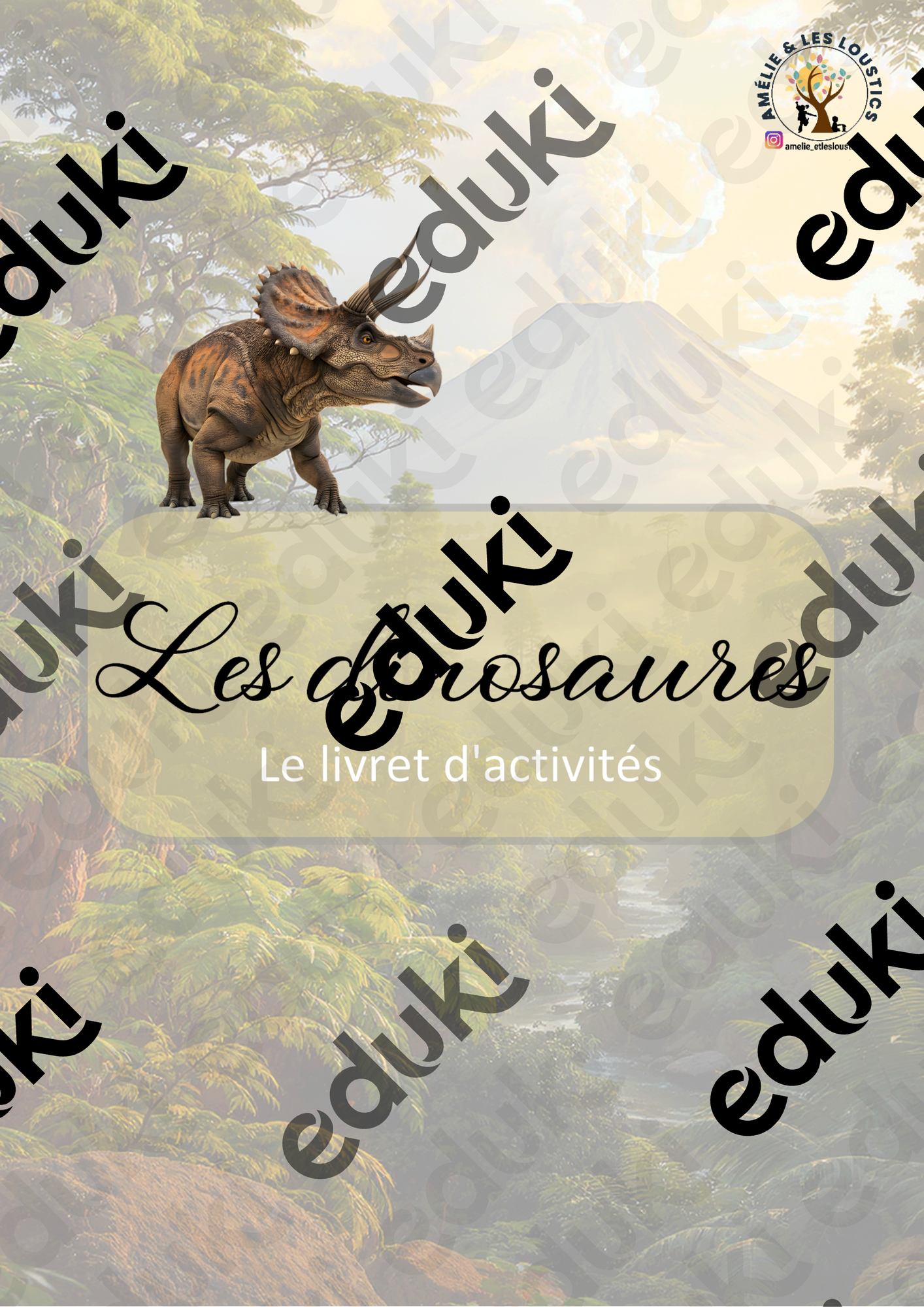 Livret les activités : Les dinosaures - Ressource pédagogique pour ton ...