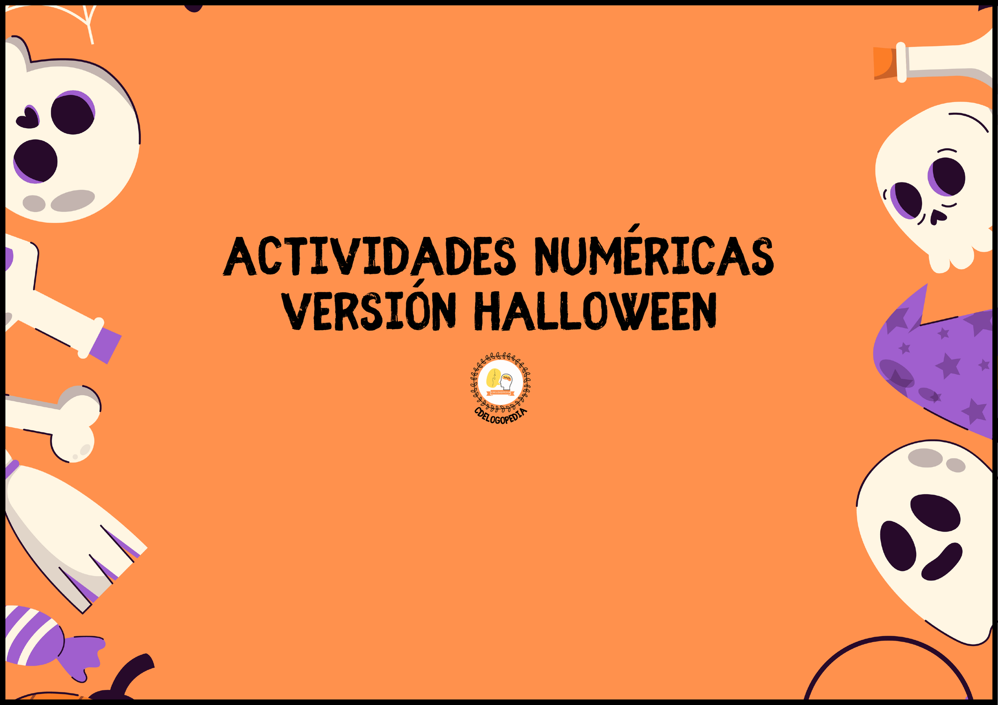 TRABAJAMOS LOS NUMEROS - HALLOWEEN - material de la siguiente ...