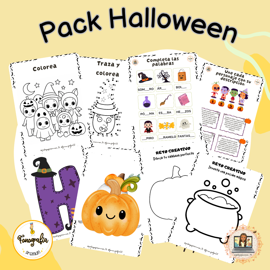Pack Halloween - material de la siguiente asignatura Material ...