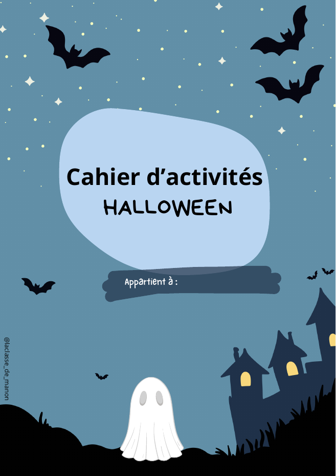 🎃 CAHIER D'ACTIVITÉS HALLOWEEN - GRANDE SECTION (GS) 👻 - Ressource ...