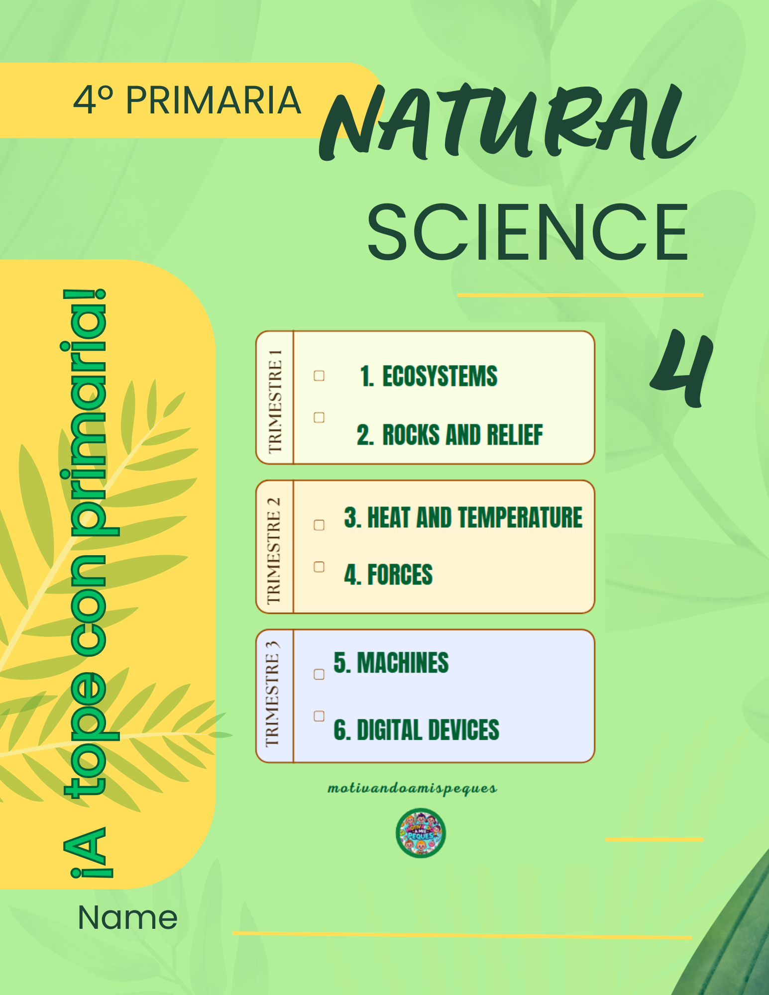4P Natural Science CURSO COMPLETO (ED BILINGÜE) - material de la ...