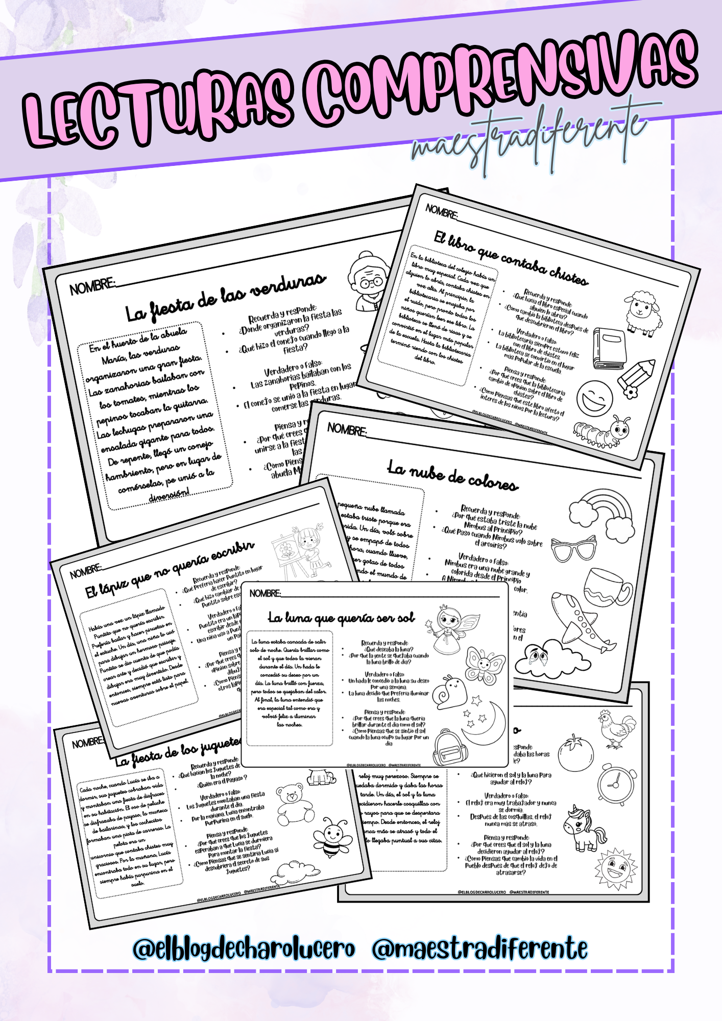 LECTURA COMPRENSIVA - material de la siguiente asignatura Lengua y ...
