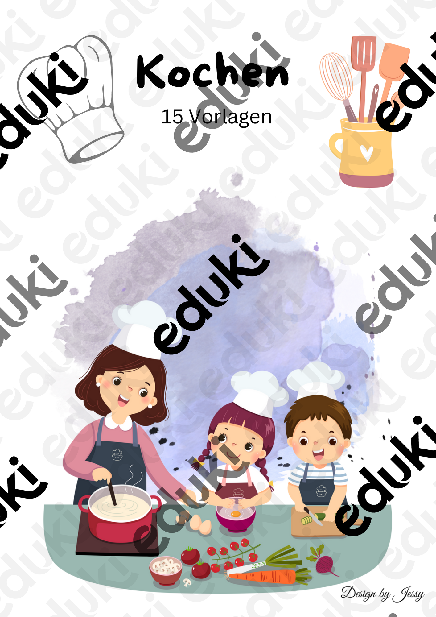 Kochen Mappe – Unterrichtsmaterial im Fach Kita