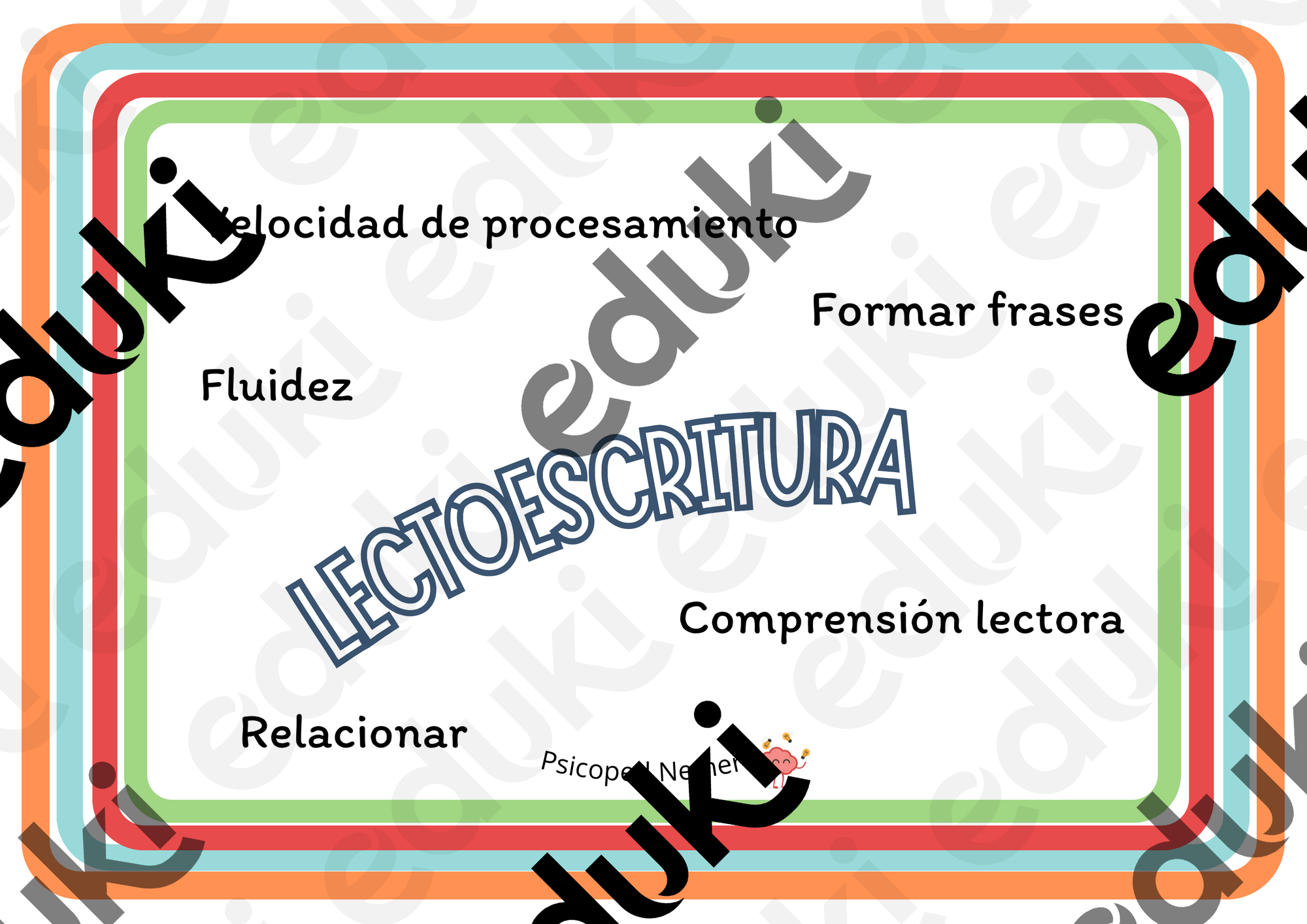 Tarjetas Lectoescritura Formar frases - material de la siguiente ...