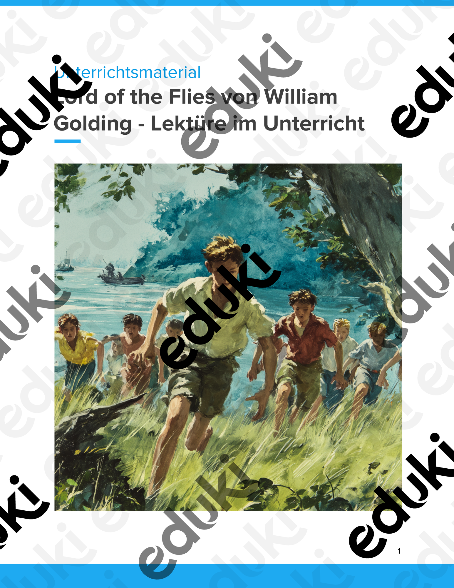 Lord of the Flies – Unterrichtsmaterial Sek II | Wiliam Golding ...