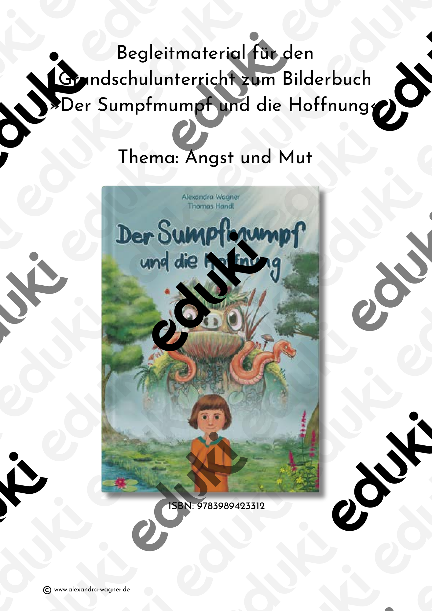 Angst und Mut - Material zu »Der Sumpfmumpf & die Hoffnung ...