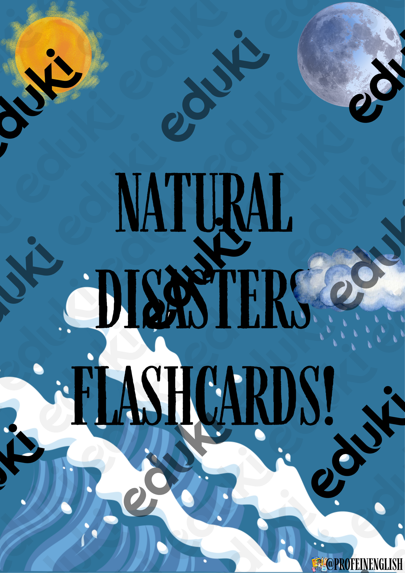Natural Disasters flashcards! - material de la siguiente asignatura ...