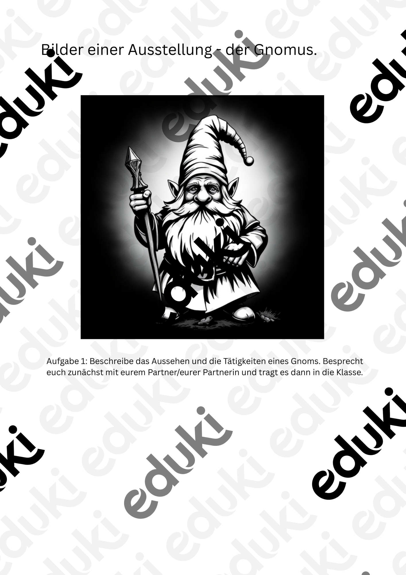 Der Gnomus - Bilder einer Ausstellung - Modest Mussorgsky ...