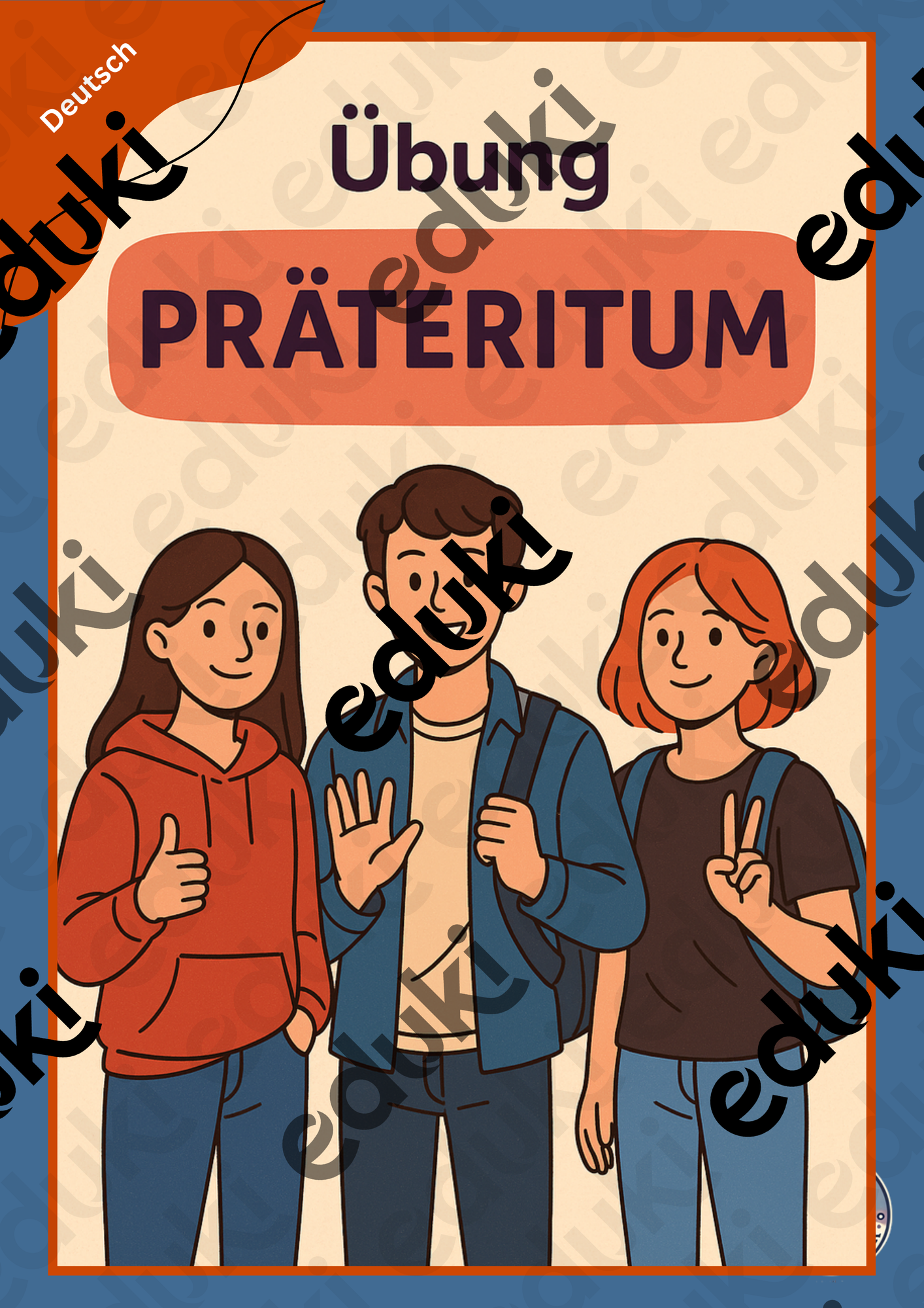 Übungen- Präteritum (Vergangenheitsform) – Unterrichtsmaterial im Fach ...