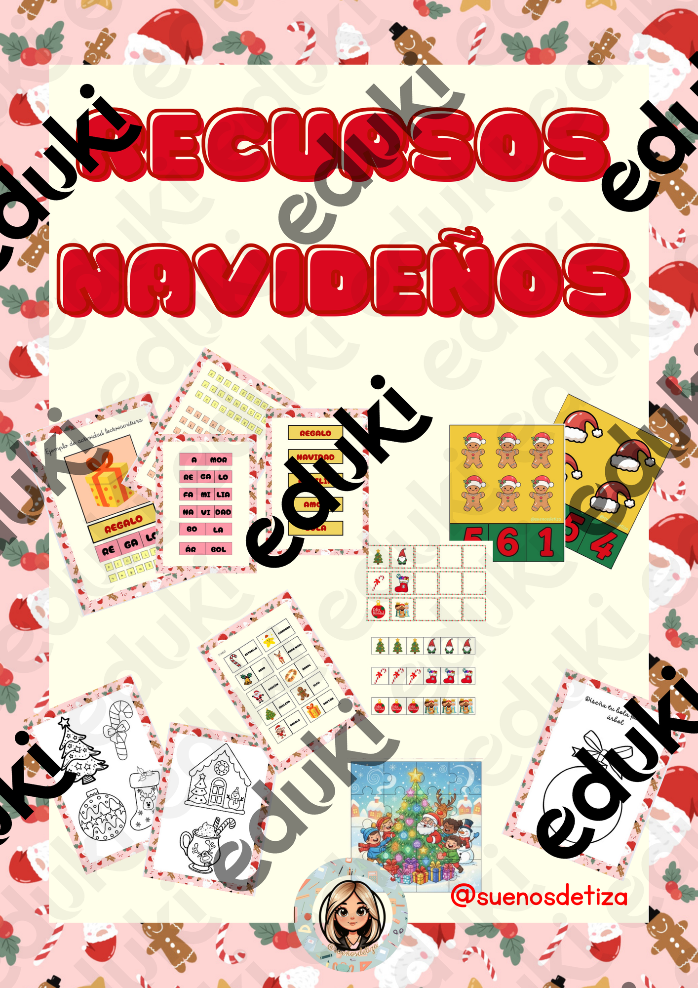 cuadernillos de actividades navideñas - material de la siguiente ...