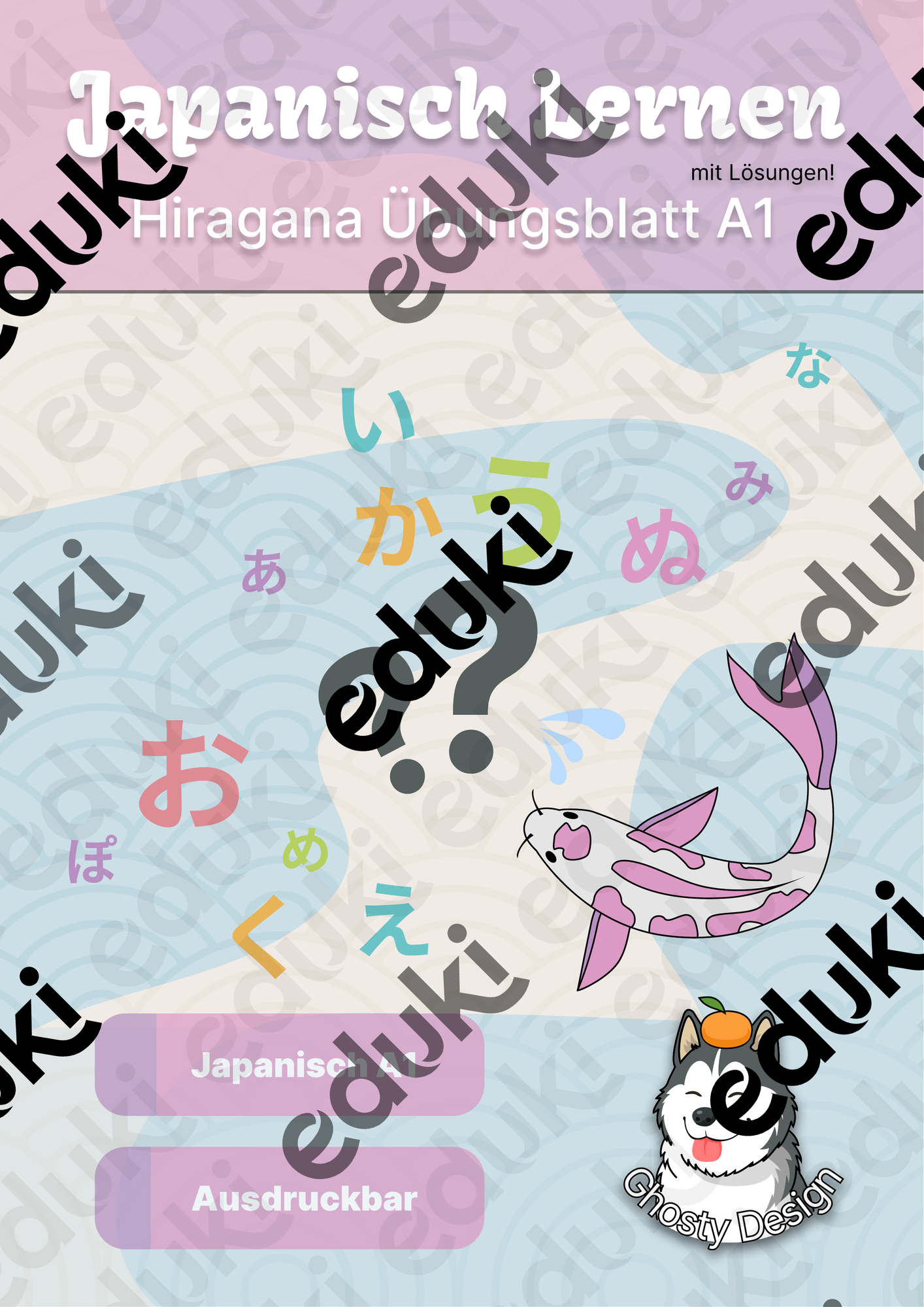 Japanisch für Einsteiger: Hiragana entdecken und üben ...