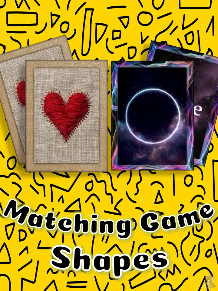 Shapes Matching Game | 2 Sets | PDF Printables - Materiale didattico ...
