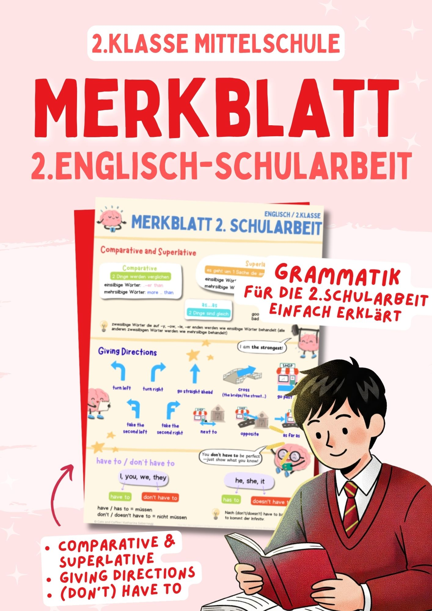 Merkblatt 2.Englisch Schularbeit (2.Klasse Mittelschule ...