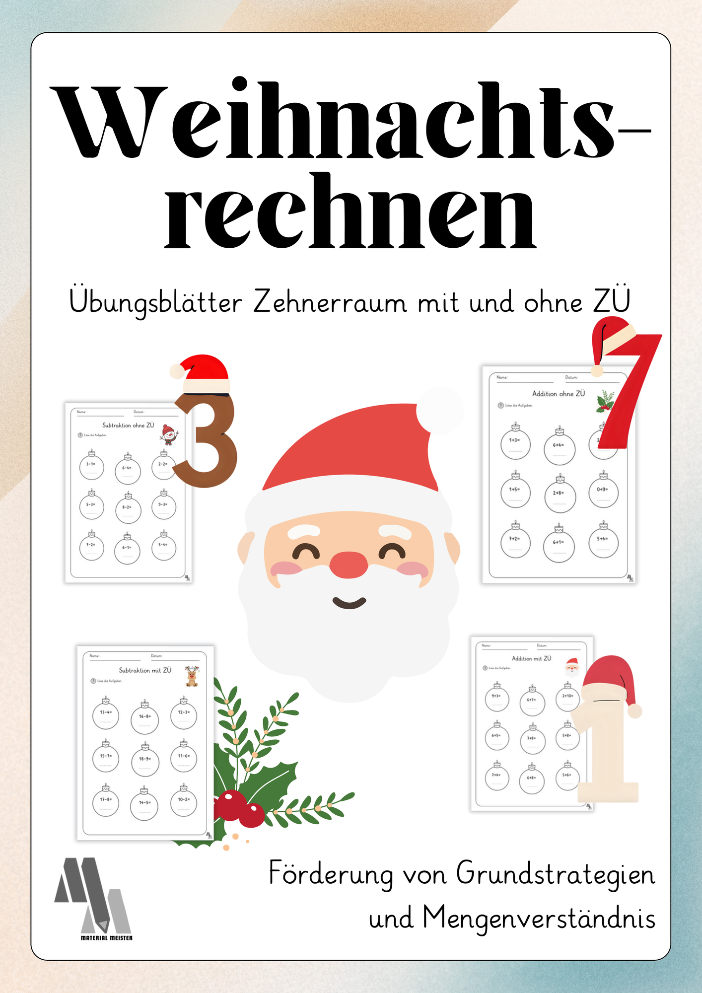Addition und Subtraktion im Zahlenraum bis 20 mit und ohne ZÜ ...