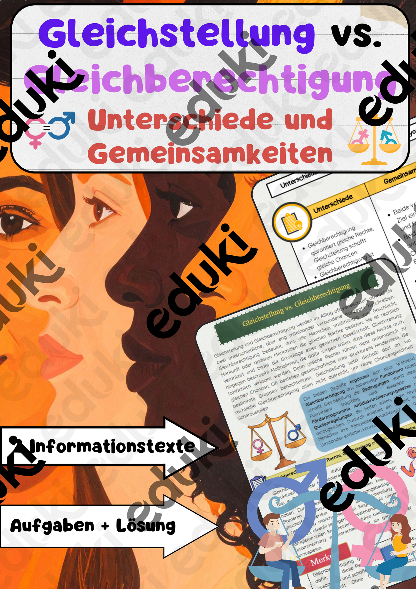 Gleichstellung vs Gleichberechtigung: Unterschiede & Gemeinsamkeiten ...