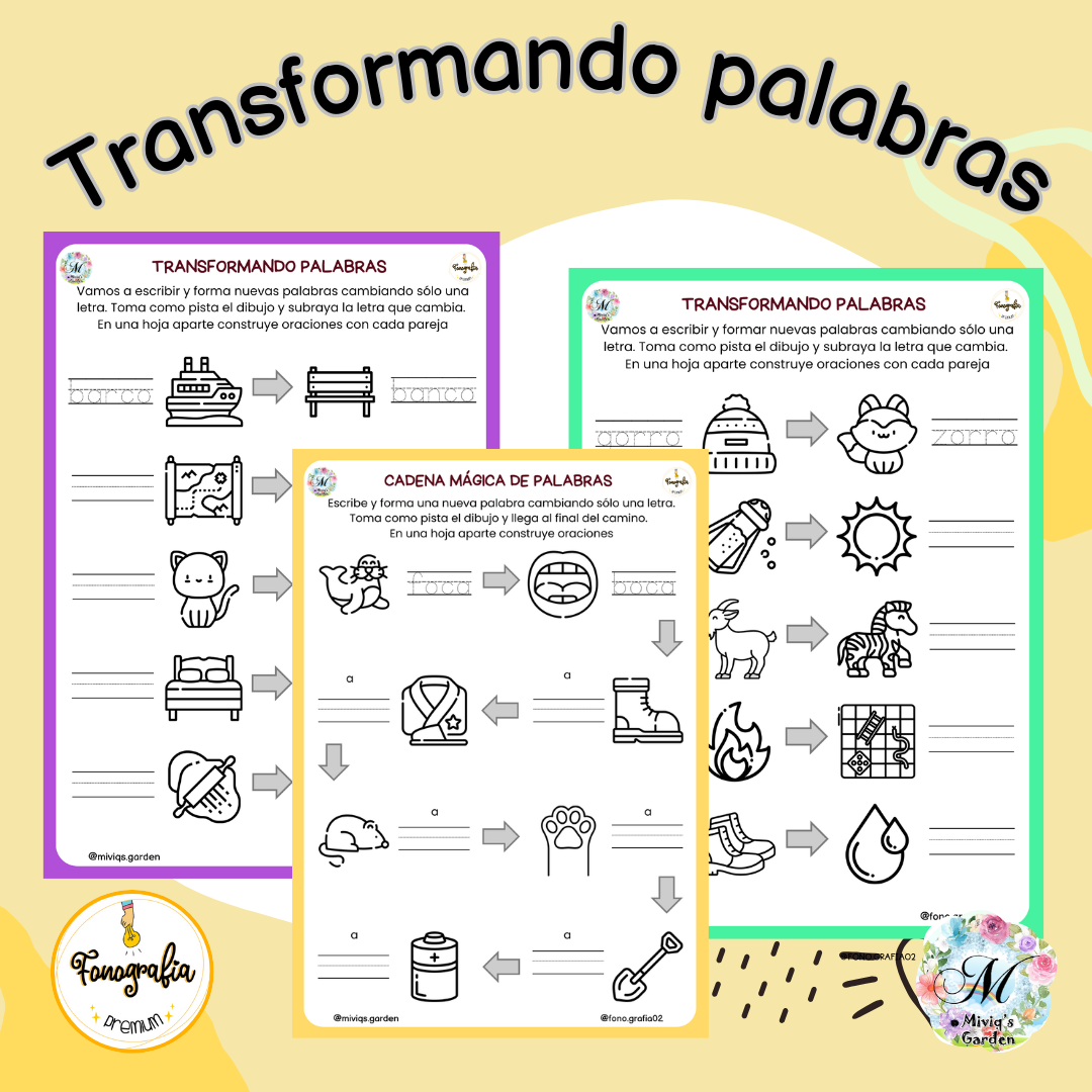 Formando nuevas palabras - material didáctico de las asignaturas Lengua ...