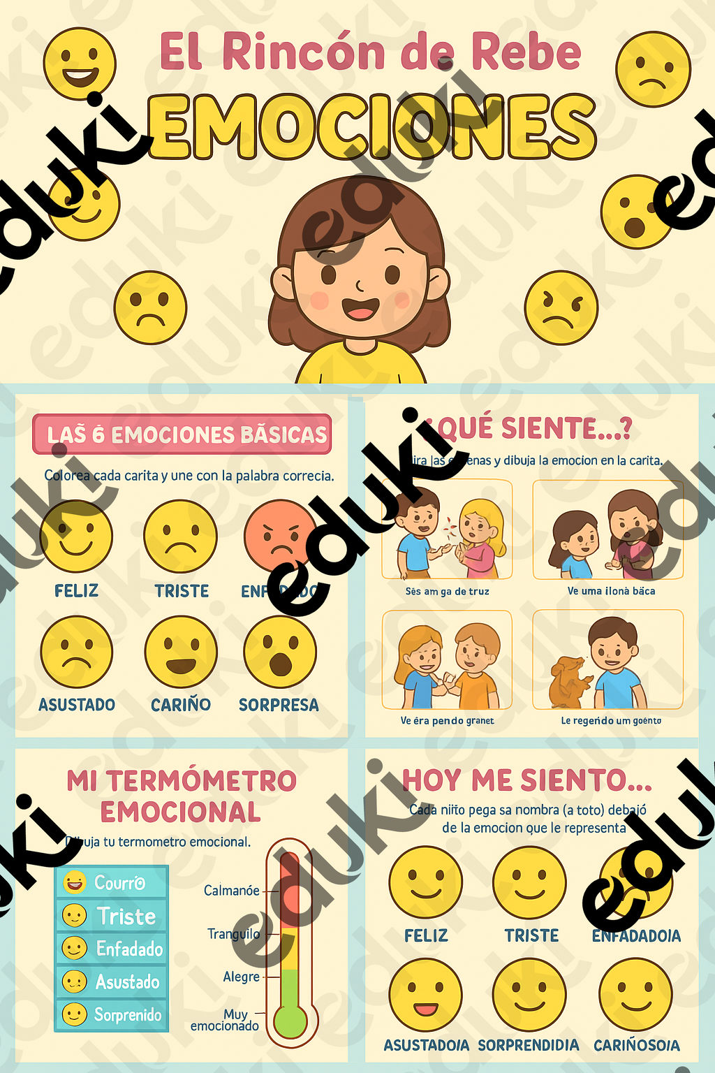 Trabaja y aprende las emociones - material de la siguiente asignatura ...