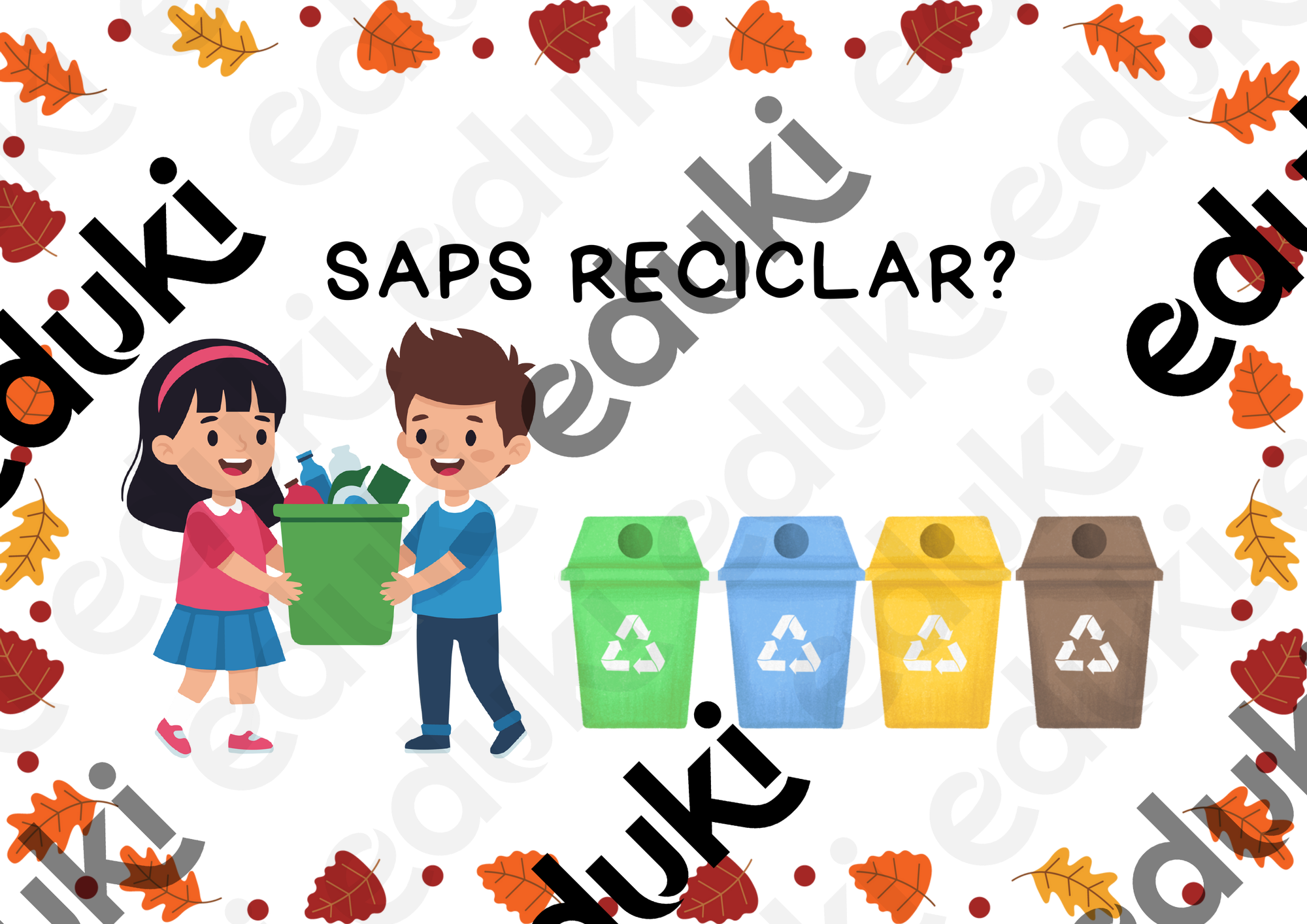 SAPS RECICLAR - material de la siguiente asignatura Ciencias de la Tierra y del Medio Ambiente