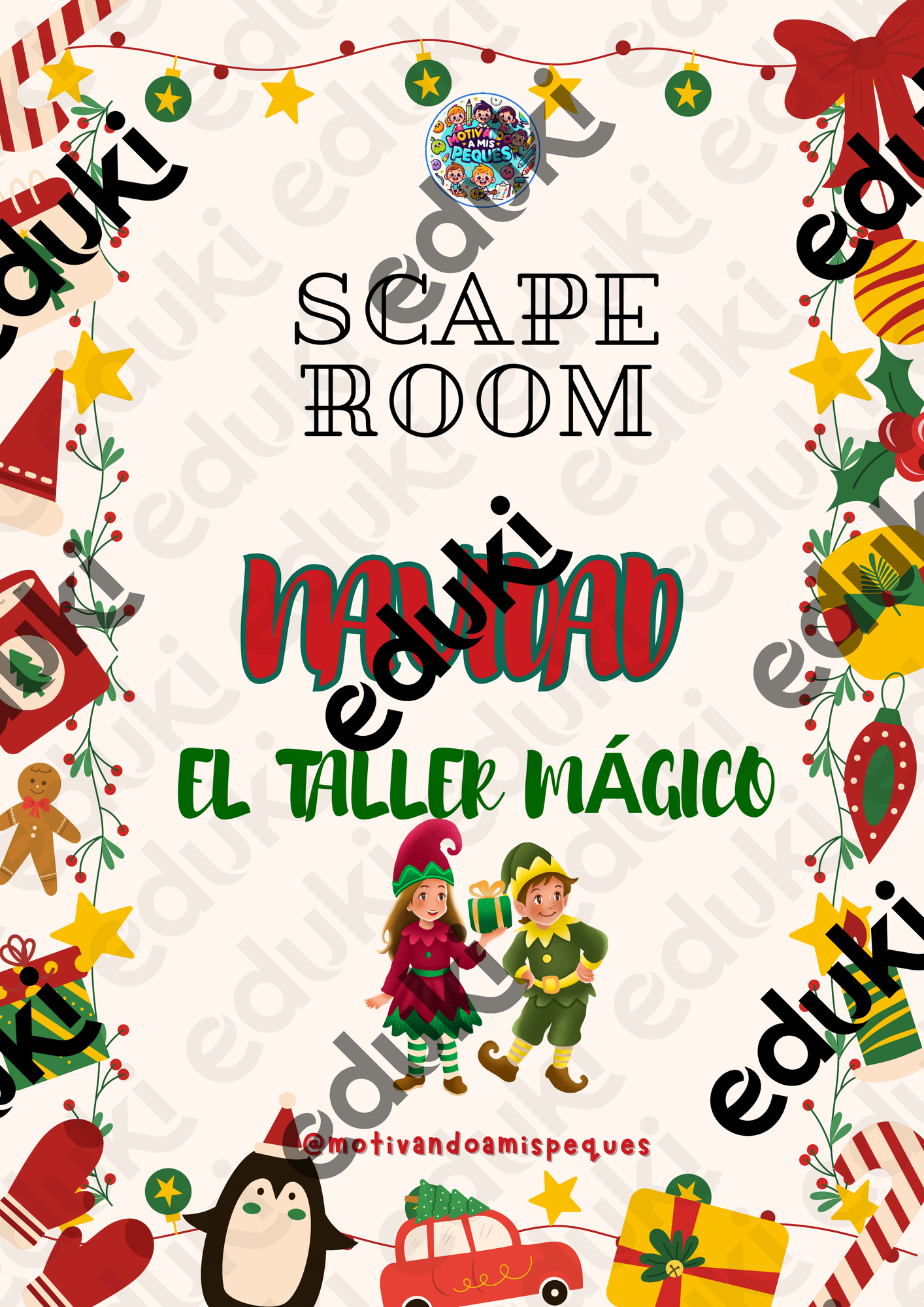 Escape Room Educativo de Navidad “El Taller Mágico de los Elfos ...