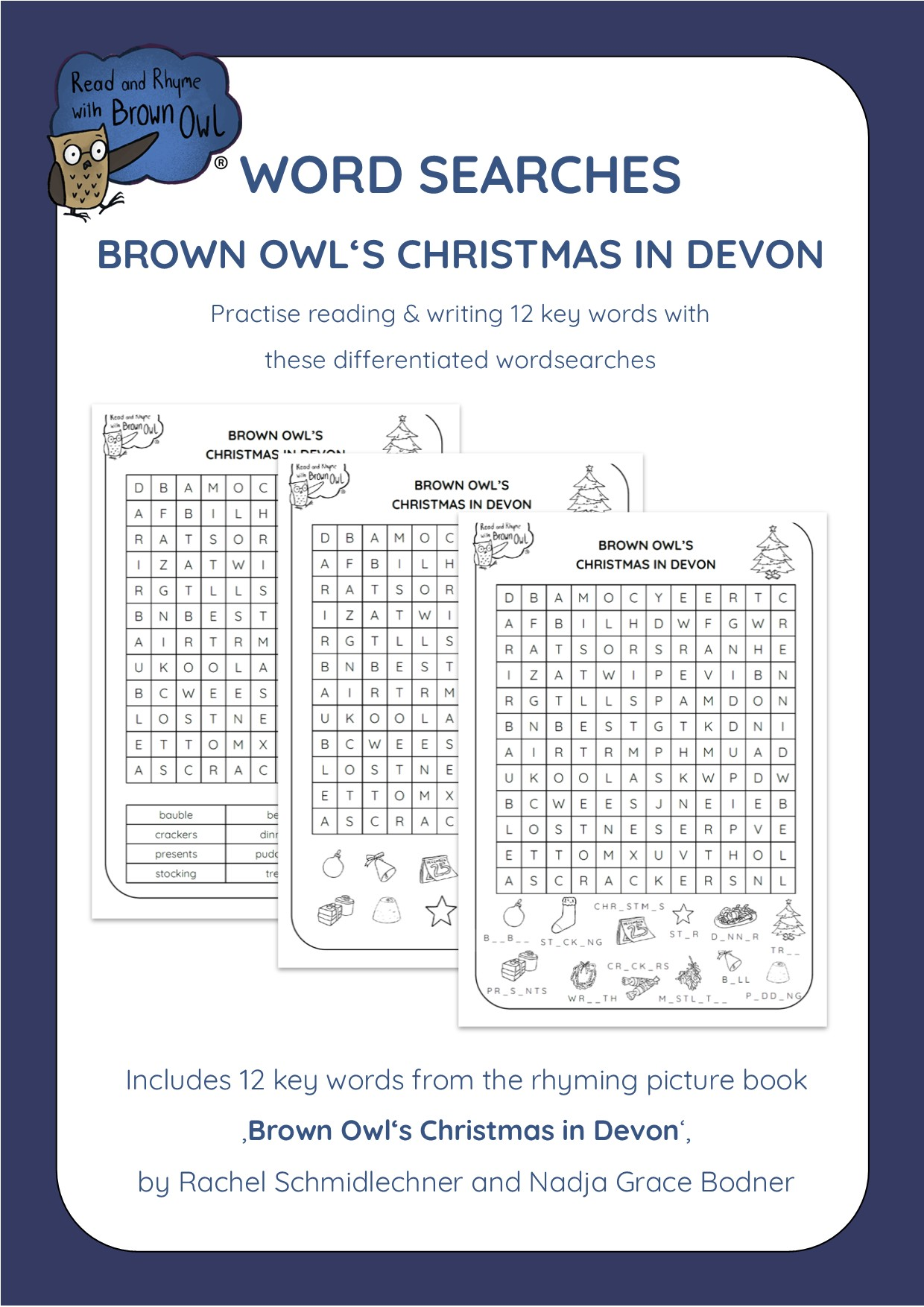 Christmas in Devon - WORD SEARCHES - Materiale didattico per la materia ...