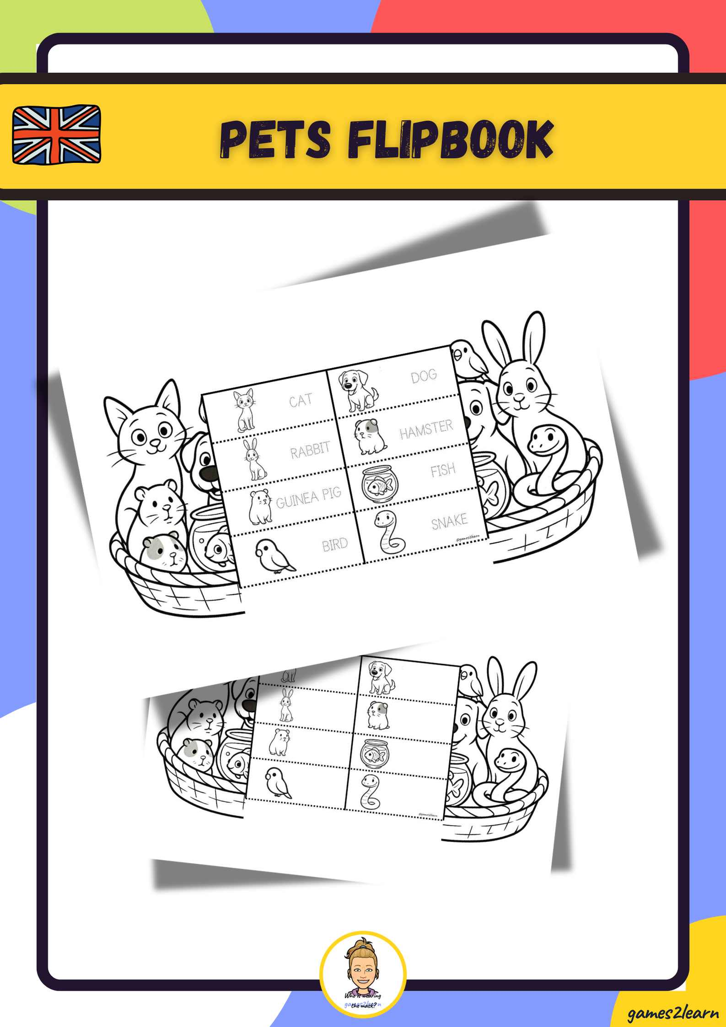 Pets flipbook - material de la siguiente asignatura Inglés / English