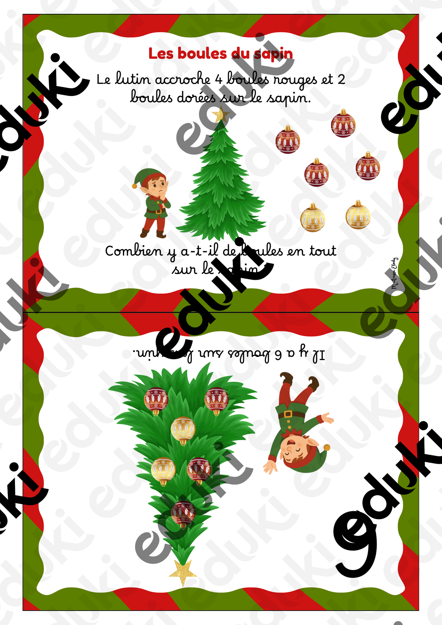 Les problèmes de Noël - GS - Ressource pédagogique pour ton cours de ...