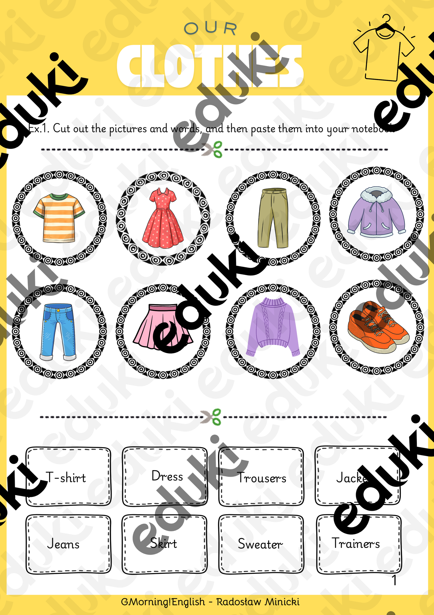 Kids can 2 unit 3 Clothes EV – materiały dydaktyczne z przedmiotu język ...