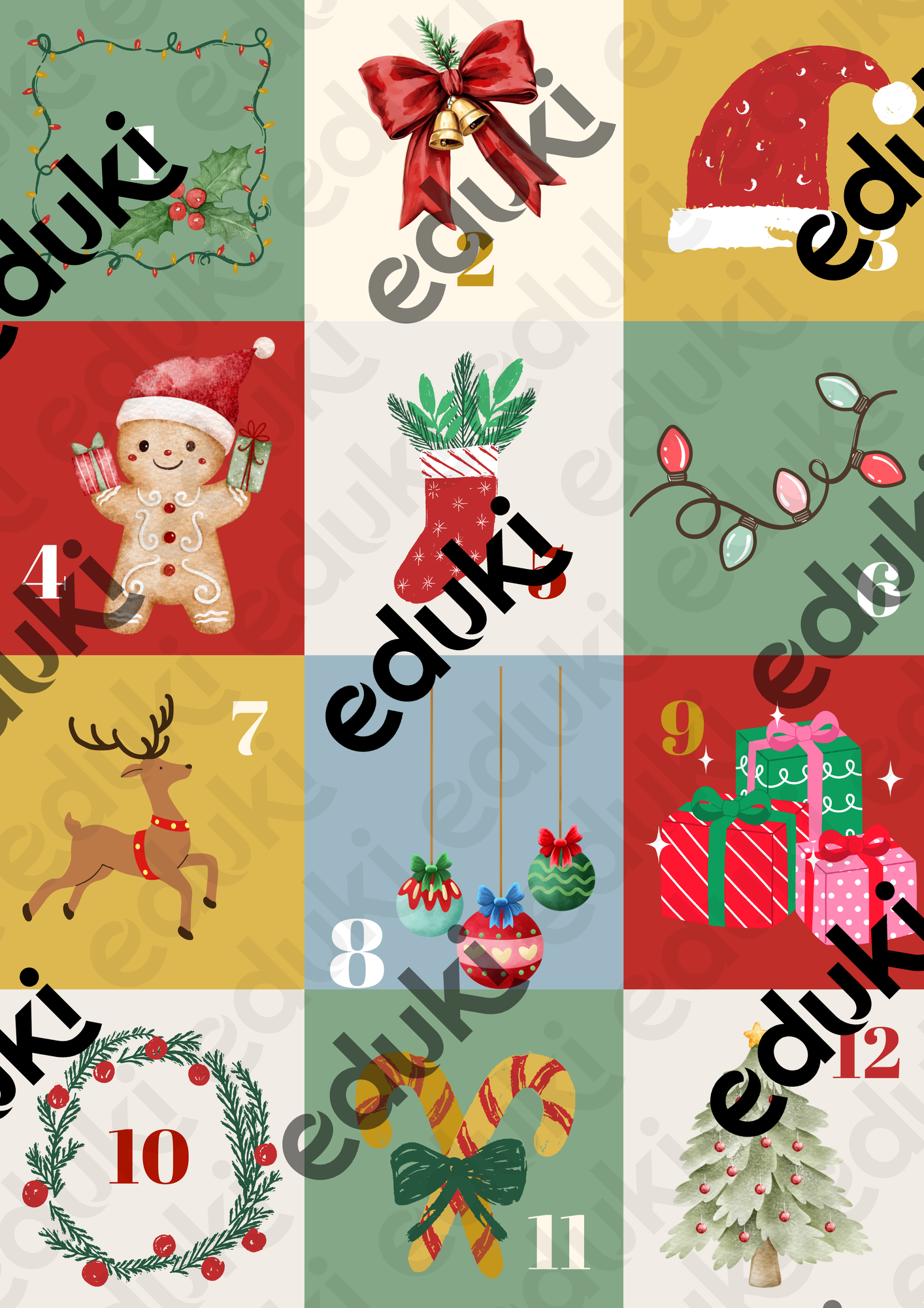 ΗΜΕΡΟΛΟΓΙΟ ΚΑΛΟΣΥΝΗΣ ΧΡΙΣΤΟΥΓΕΝΝΩΝ - Εκπαιδευτικό υλικό για το μάθημα