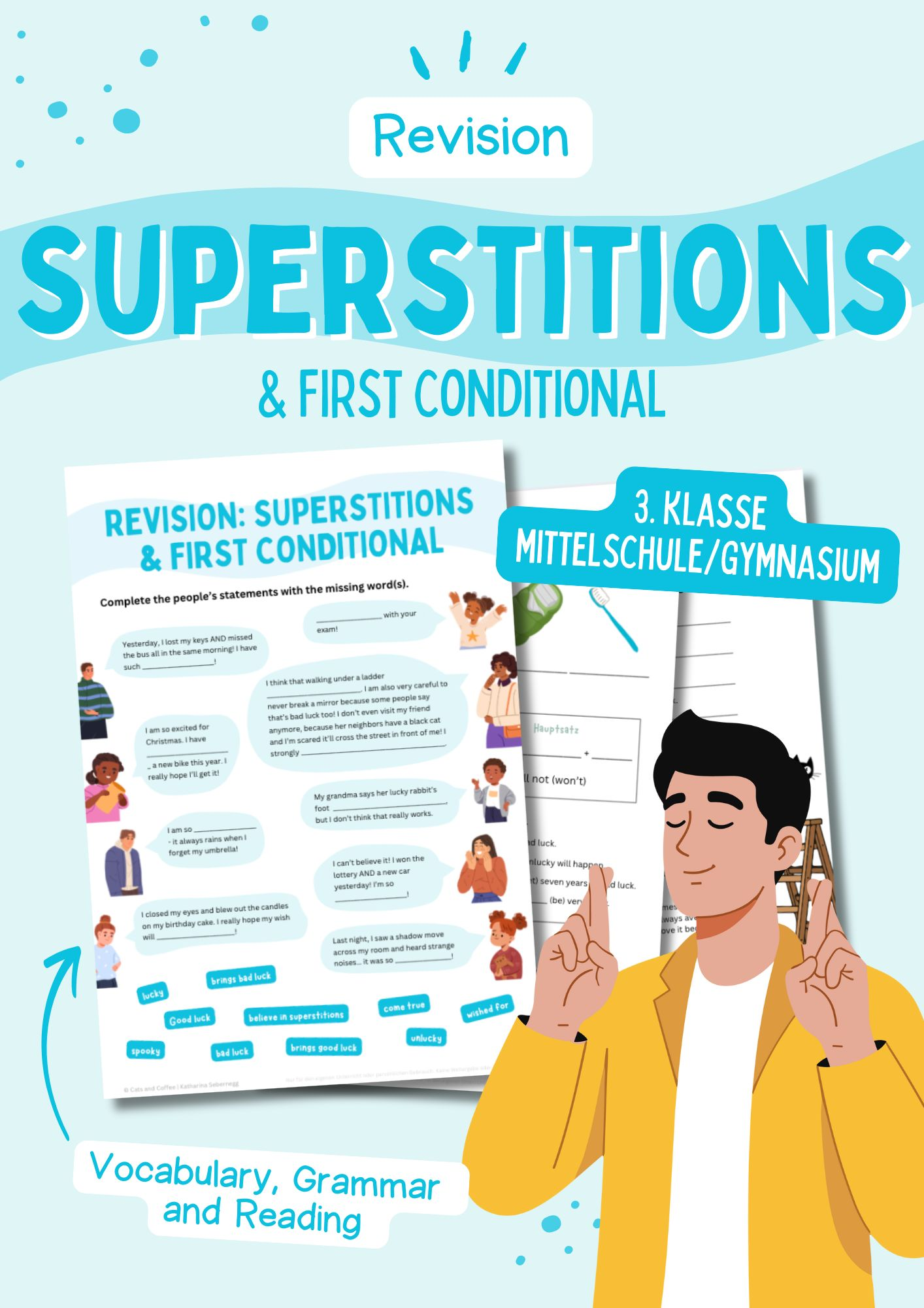 Revision - Superstitions & First Conditional (passend zu MORE! 3 Unit 5) – Unterrichtsmaterial ...