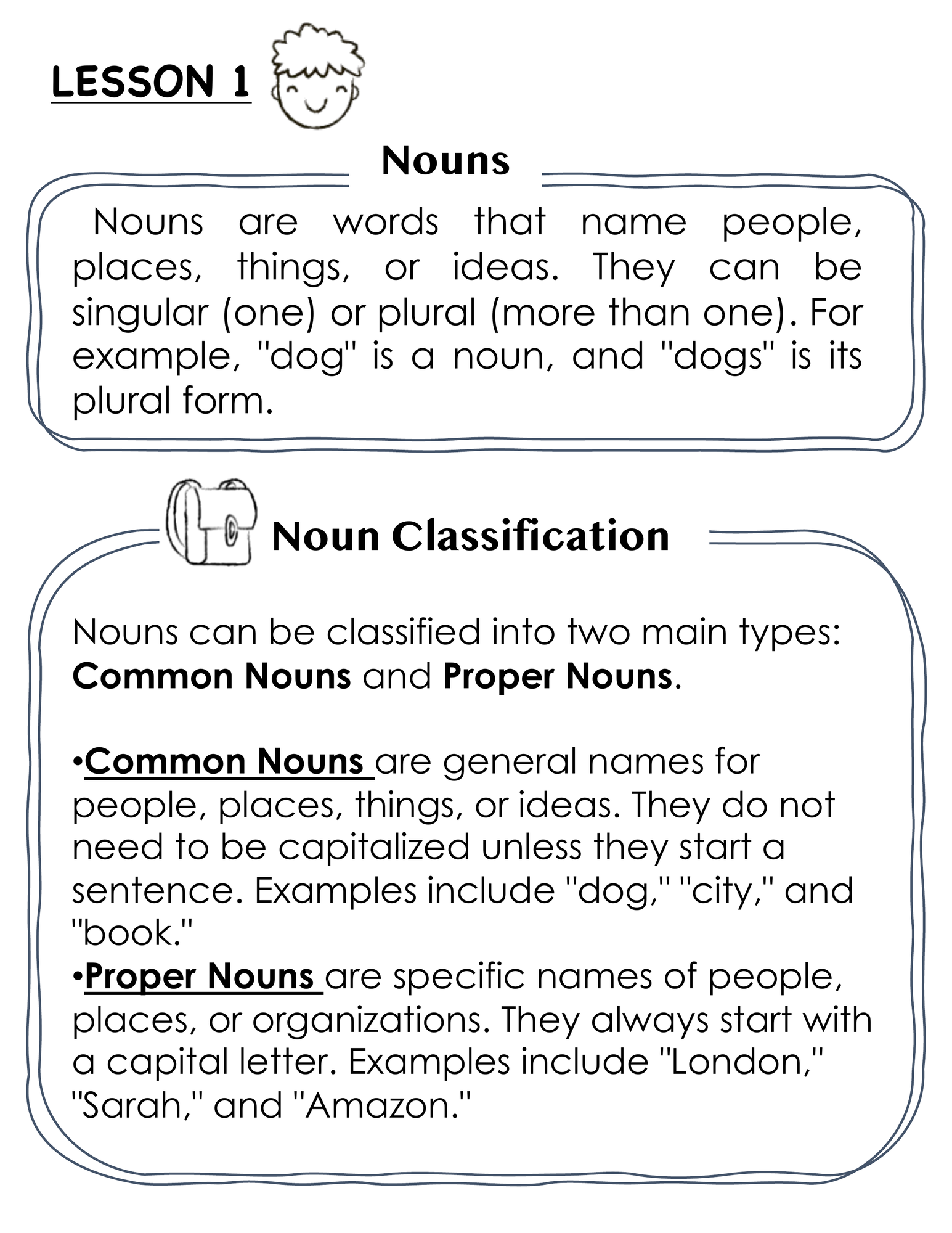 Grammar Quest: Explore Nouns, Verbs, and Adjectives - Ressource pédagogique pour les matières ...