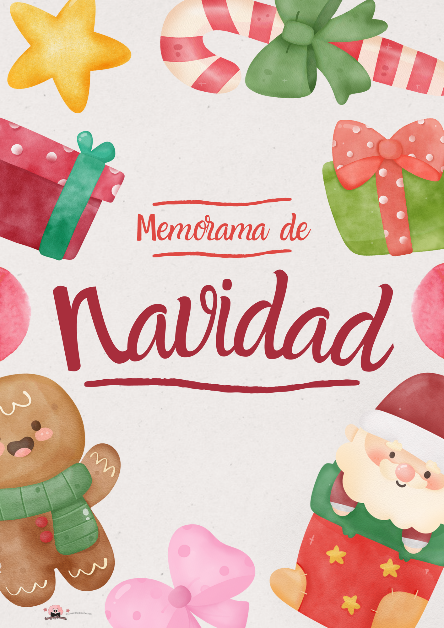 Memorama de navidad - material de la siguiente asignatura Material ...