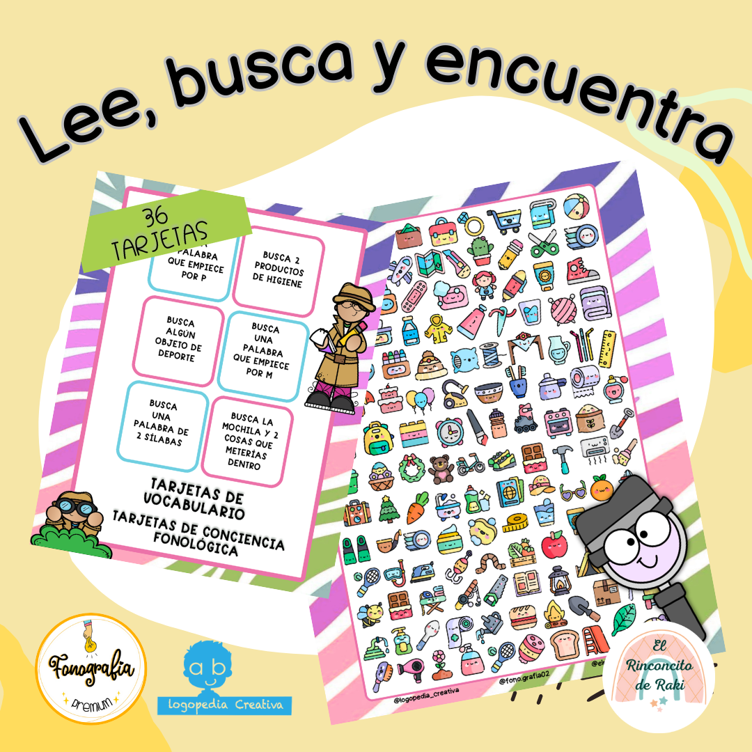 Lee, busca y encuentra - material didáctico de las asignaturas Lengua y ...