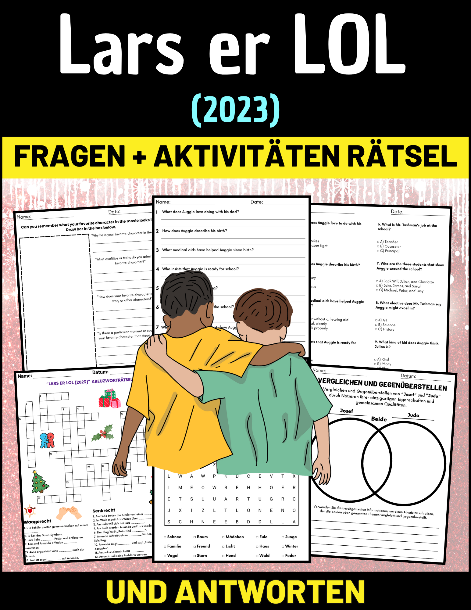 Film: "Lars er LOL (2023)" Fragen + Aktivitäten Rätsel mit Lösungen ...