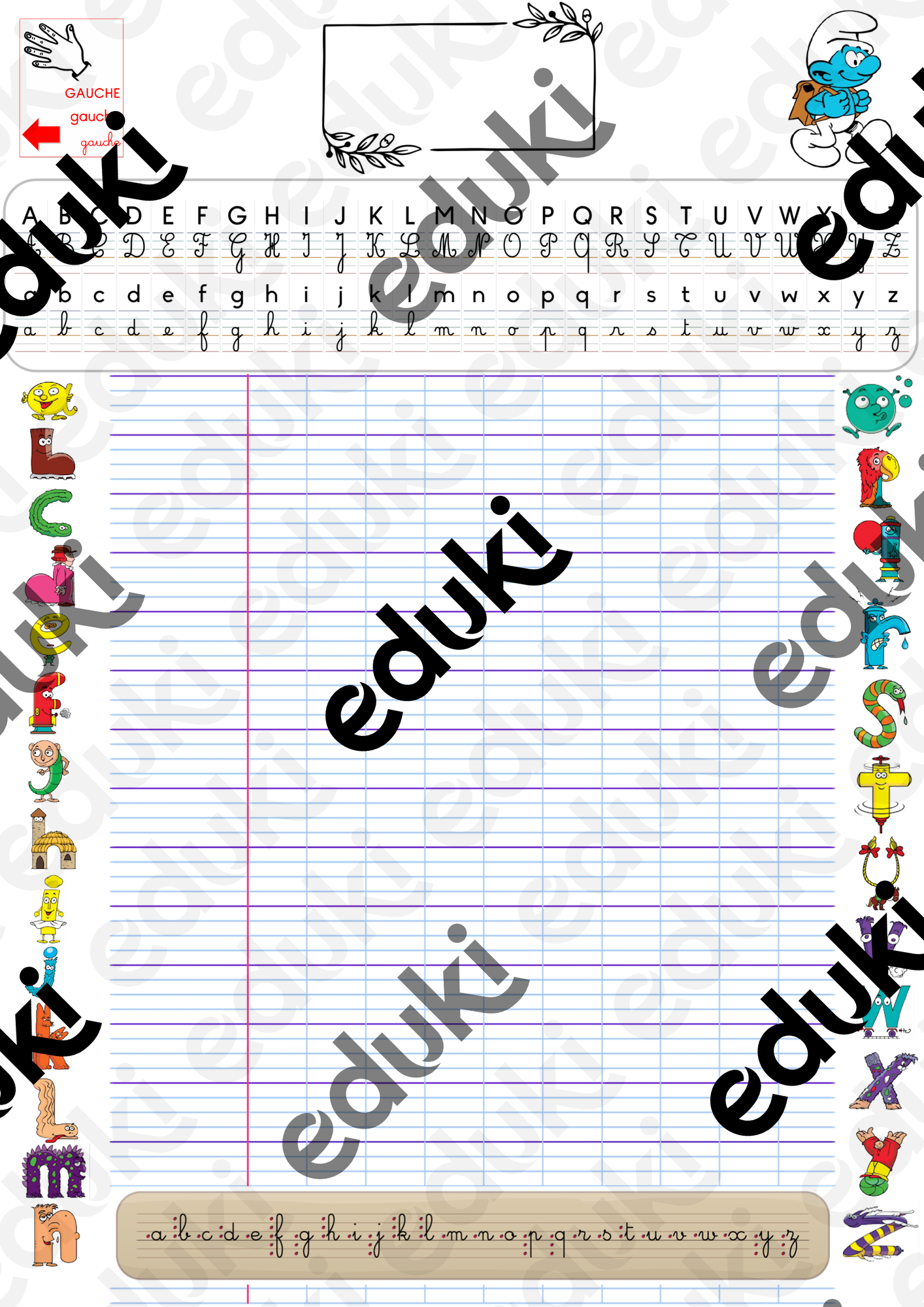Sous-main CP 2 pages par feuilles A3 - Ressource pédagogique pour ton ...