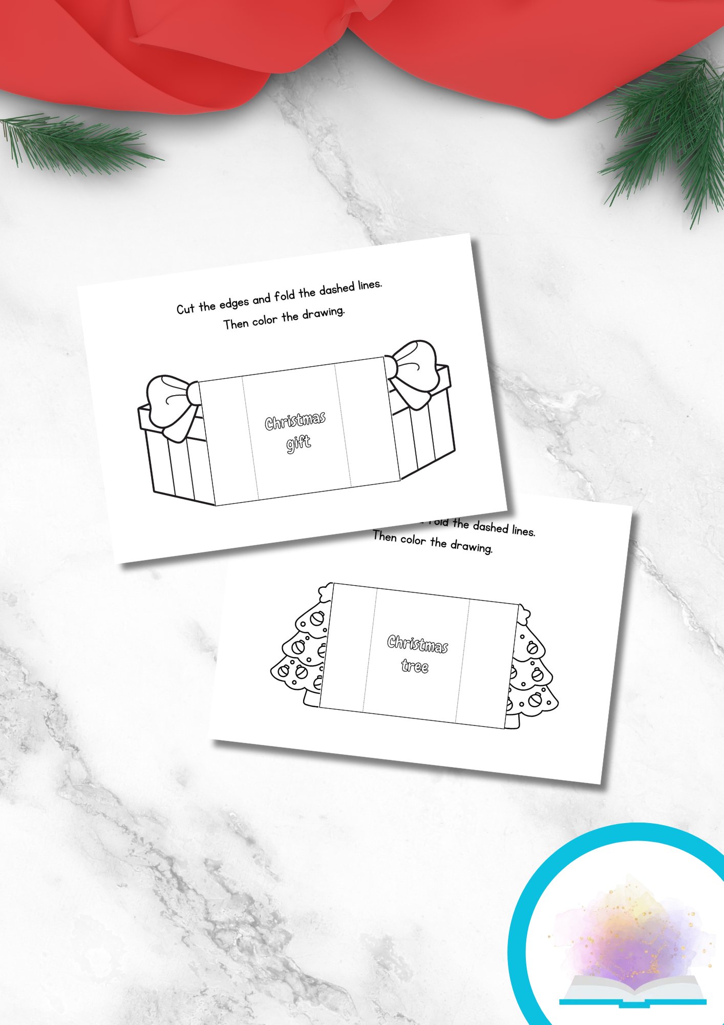 Christmas Words - Palabras navideñas en inglés - mini lapbooks para ...