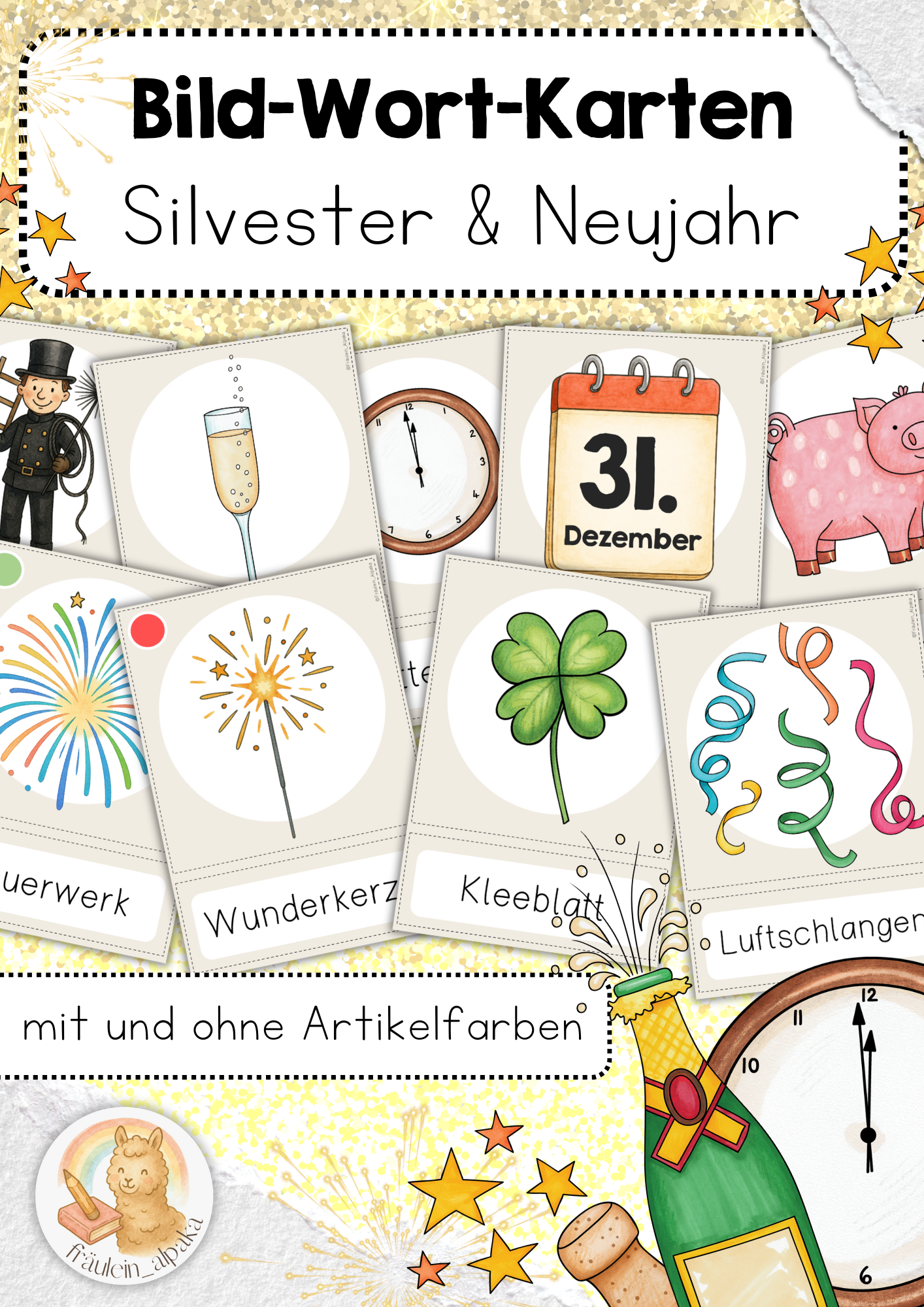 Materialpaket Silvester & Neujahr – Unterrichtsmaterial in den Fächern ...